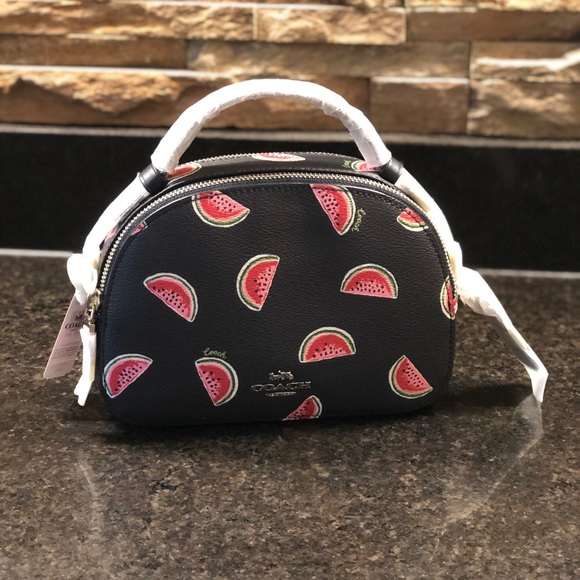 Coach | Bags | Coach Watermelon Print Serena Satchel | Poshmark